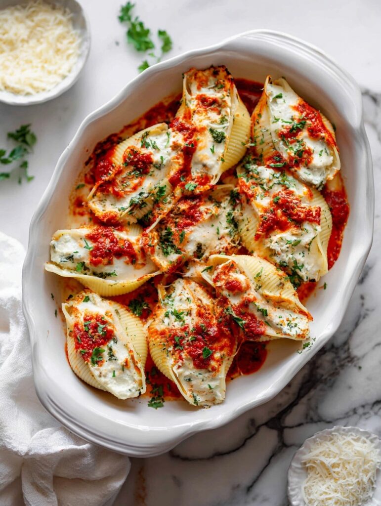 Cheesy Stuffed Shells: Easy, Comforting Italian Favorite
